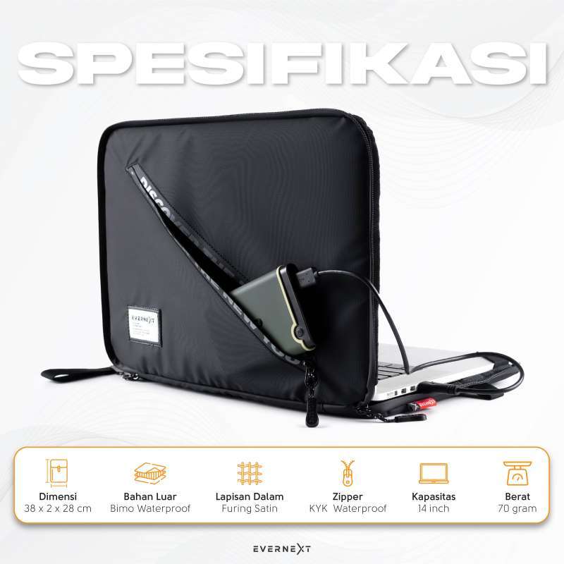 Promo TAS LAPTOP WATERPROOF SOFT CASE LAPTOP ANTI AIR 14-15.6 PELINDUNG ...