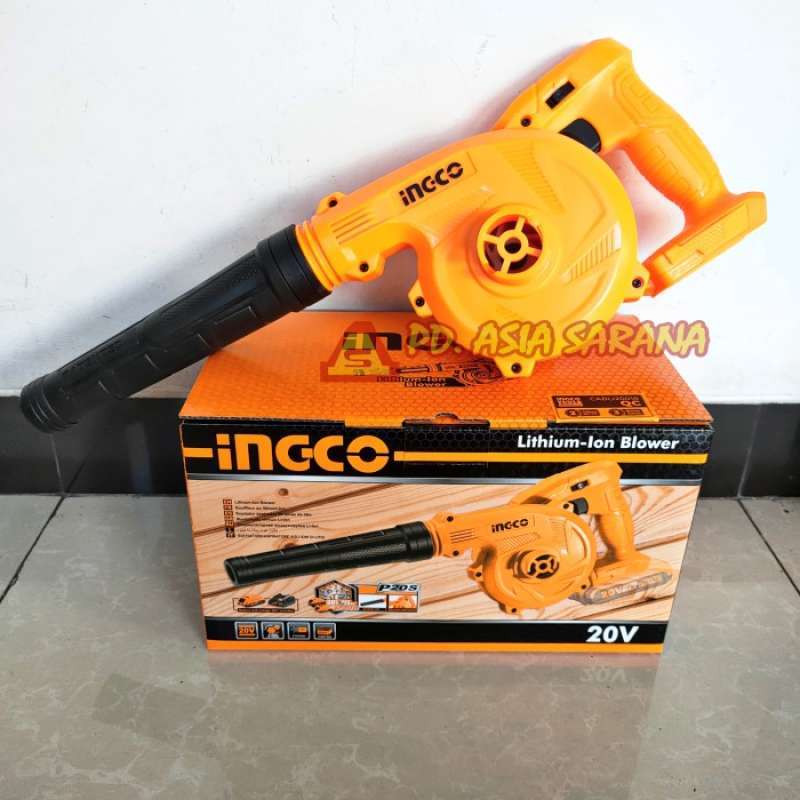 Promo Cordless Hand Blower Debu Ingco / Mesin Tiup Hisap Daun Pet Dryer ...