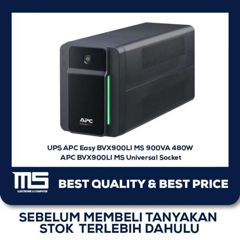 Jual UPS APC Easy BVX900LI MS 900VA 480W APC BVX900LI MS Universal ...
