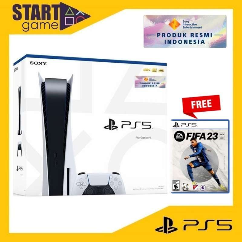Jual Sony Ps5 Disc Version Garansi Sony Indonesia + Free Game Fifa 23 ...