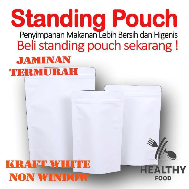 Promo Standing Pouch | Standing Pouch Kraft | Standing Pouch Kraft ...