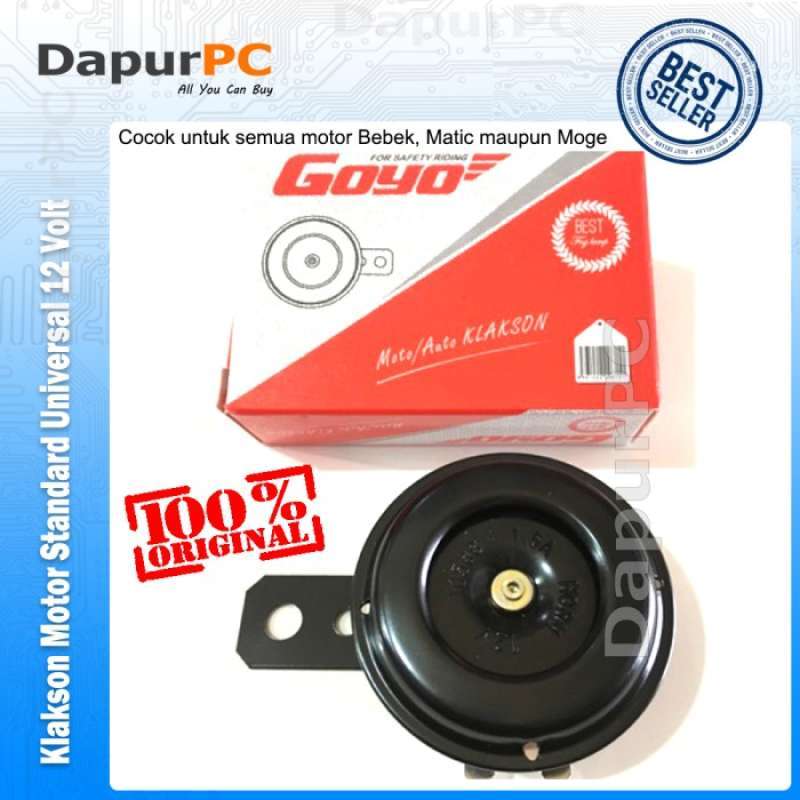 Jual KLAKSON MOTOR STANDARD UNIVERSAL 12 VOLT di Seller Irene Utami ...