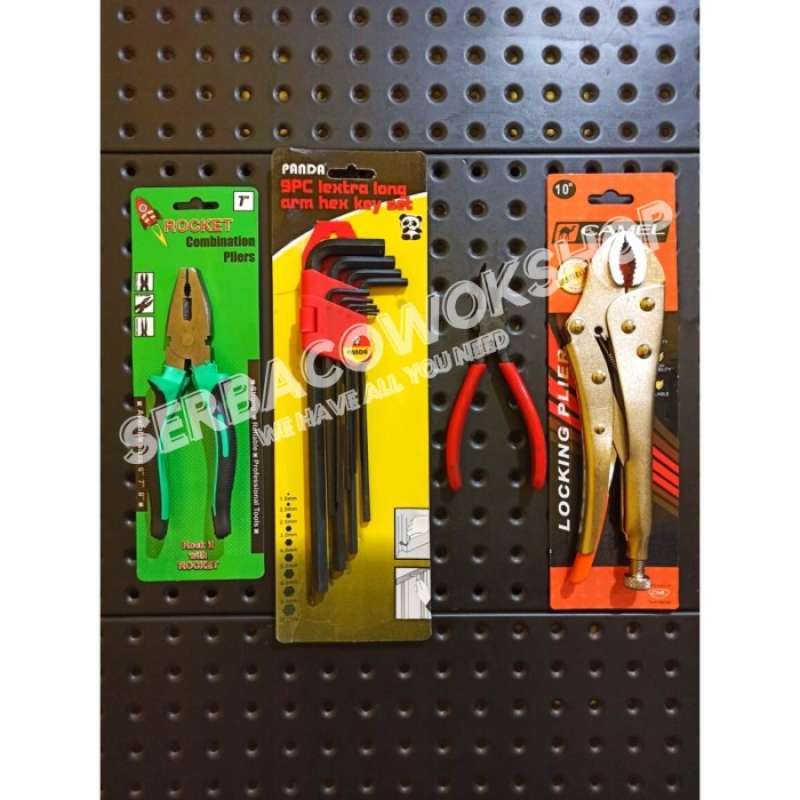 Promo Unik Paket Promo Kunci L Hex Key - Tang Kombinasi - Tang Buaya ...