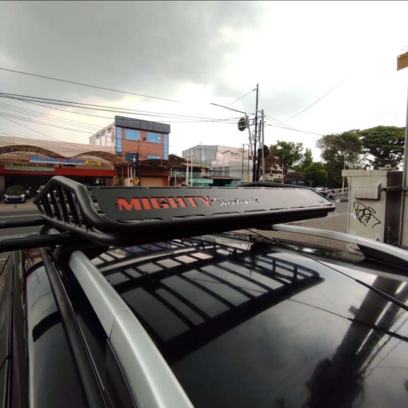 Jual MIGHTY Sportrack Roof Rack Besi Bagasi Atas Mobil + Cross Bar ...