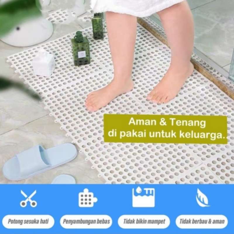 Jual KARPET KAMAR MANDI ANTI SLIP ANTI KEPELESET ANTI LICIN KARPET WC ...