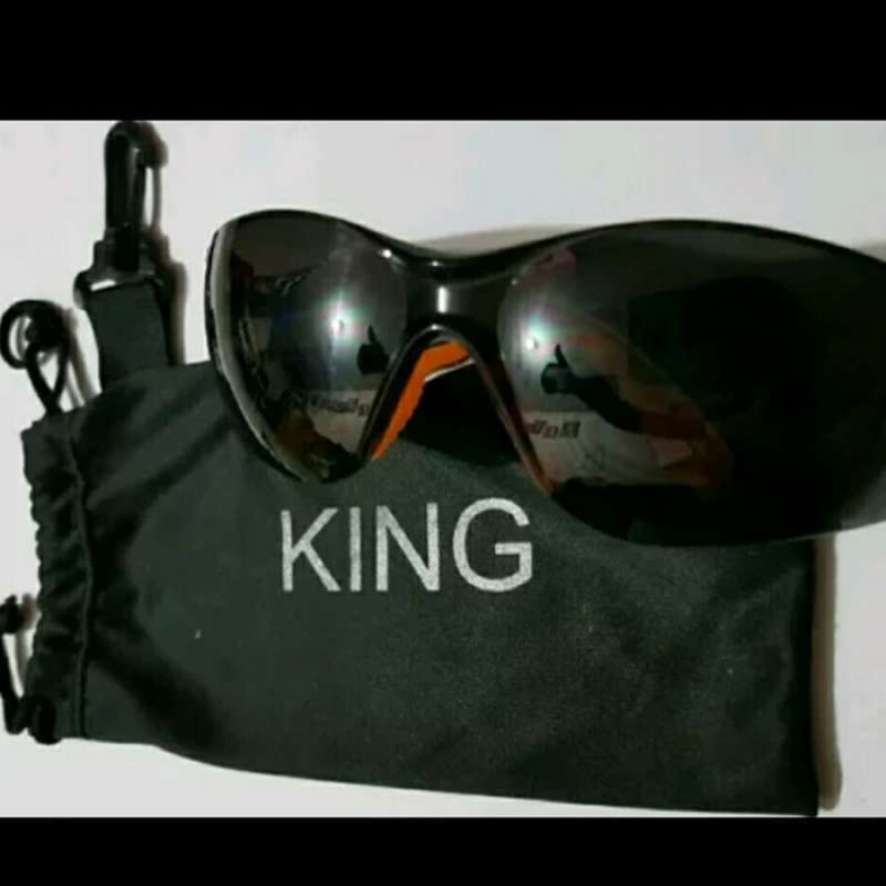 Jual Safety Goggles King Black Color - Kacamata Proyek Kacamata Safety ...