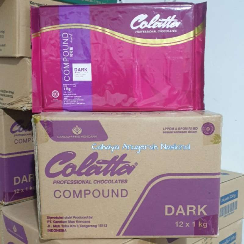 Promo Colatta Dark Compound 1 Kg Diskon 50% di Seller Adila Store ...