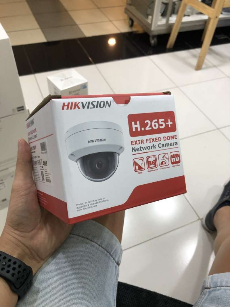 Promo Hikvision Ipcam Ds-2cd1143g0-i 4mp Indoor / Ip Camera Ds ...