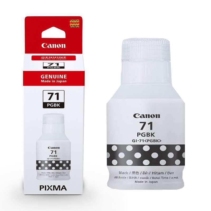 Jual Canon Tinta Refill GI-71 Pigment Black Original di Seller ACACIANA ...