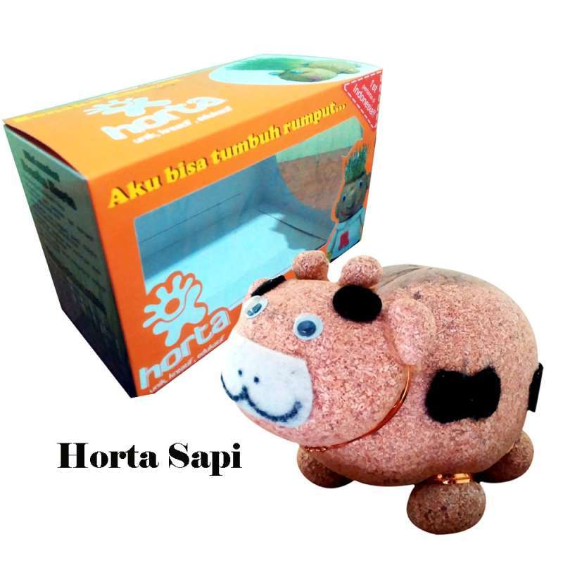 Jual Boneka Rumput Horta Sapi - Paket Menanam Anak di Seller Eduhorta ...