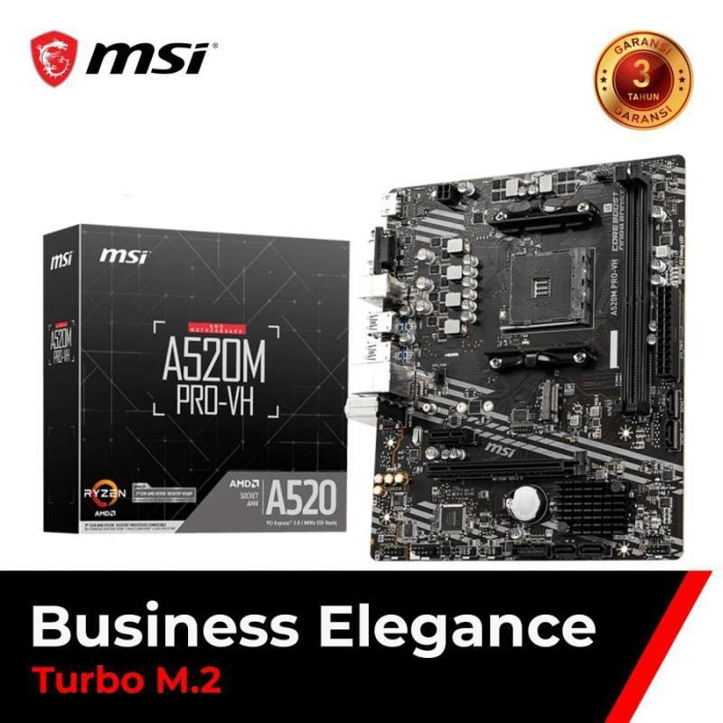 Jual Msi A520m Pro-vh (socket Am4) Di Seller Persada Computer - Babakan ...