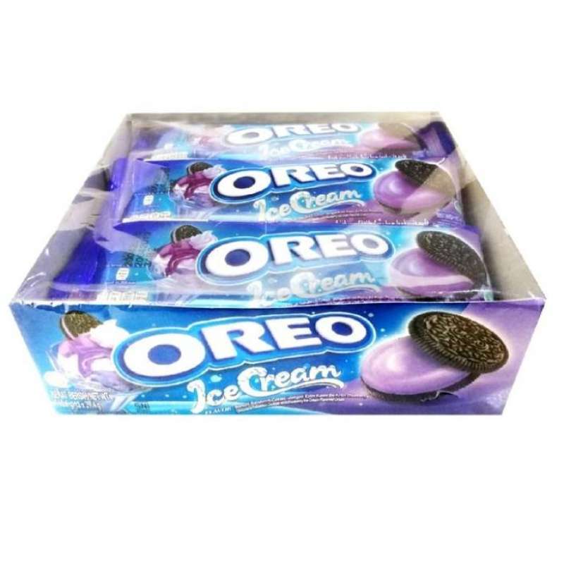 Jual Oreo Box Ice Cream Blueberry Isi 12 Pcs Pack Sachet 12Pcs 12Sachet ...