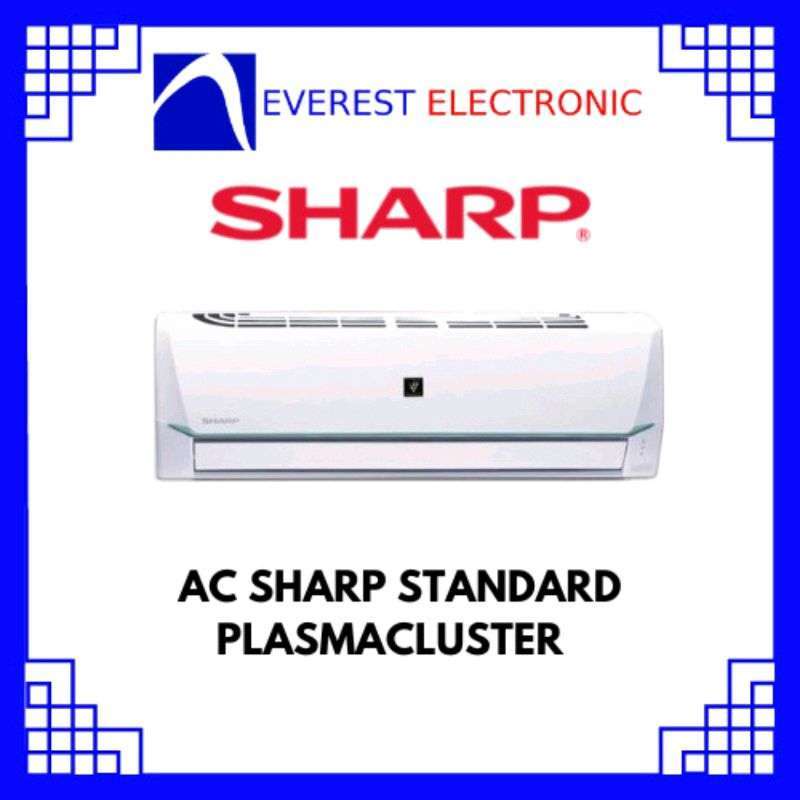 Jual AC SHARP STANDARD PLASMACLUSTER AH-AP5SSY (1/2PK) R32 di Seller PT ...