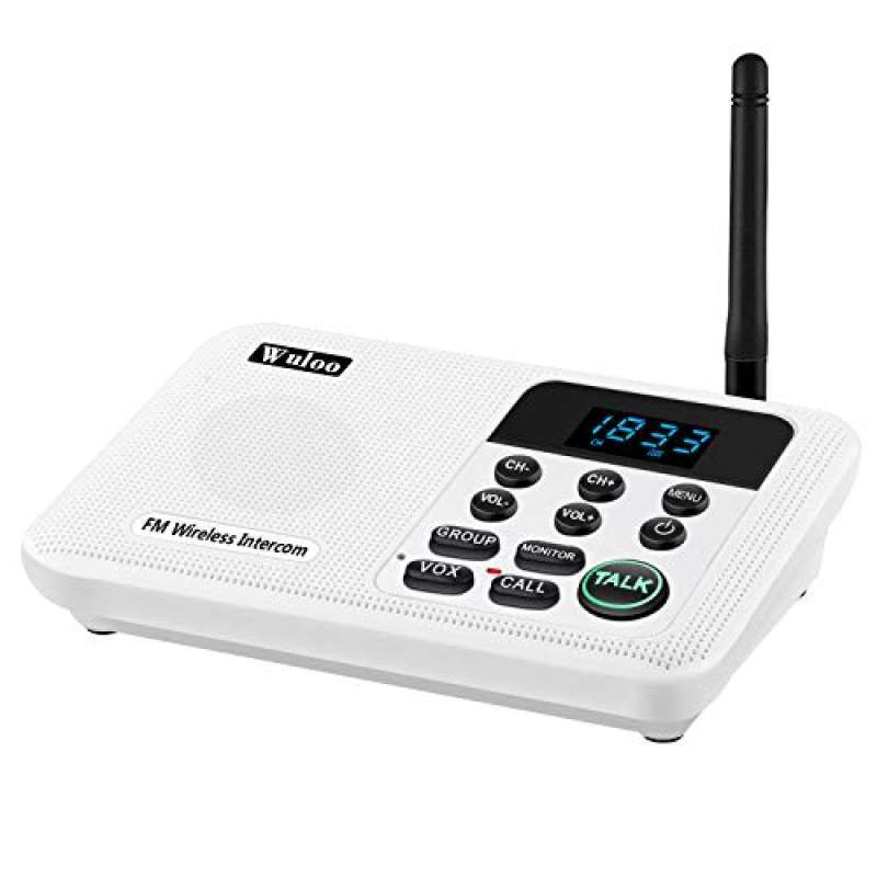 Promo Wuloo Intercoms Wireless for Home 1 Mile Range 22 Channel 100 ...
