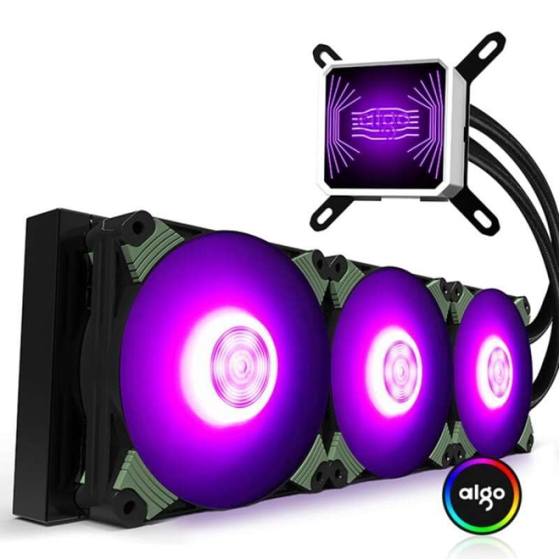 Promo Aigo Icy T360 Rgb Led 360Mm Aio Liquid Cooler Diskon 11% di ...