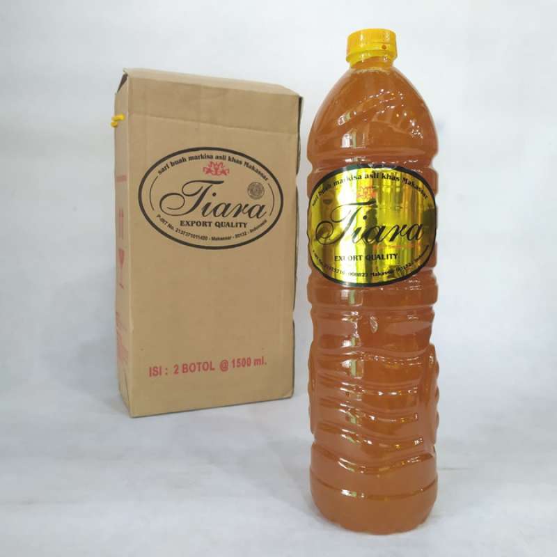 Jual Sirup Markisa Tiara Khas Sulawesi 1500 Ml Di Seller Sulawesi ...