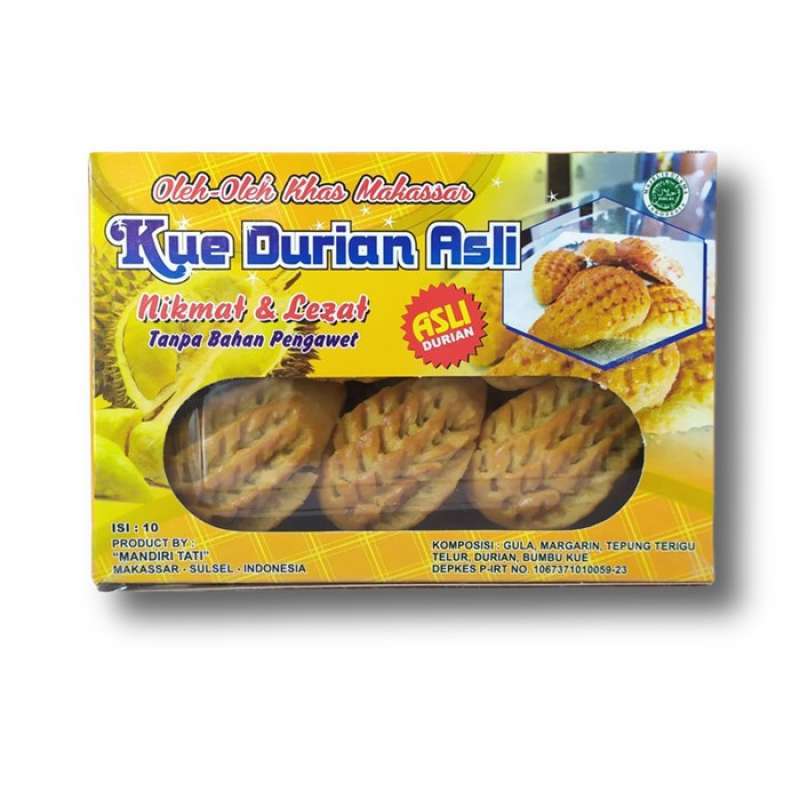 Jual Kue Kering Duri Durian MANDIRI TATI khas Sulawesi di Seller ...