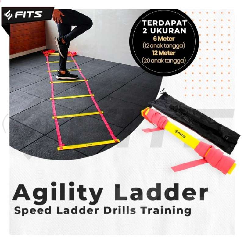 Jual SFIDN FITS AGILITY LADDER PREMIUM SPEED LADDER DRILLS TRAINING di ...