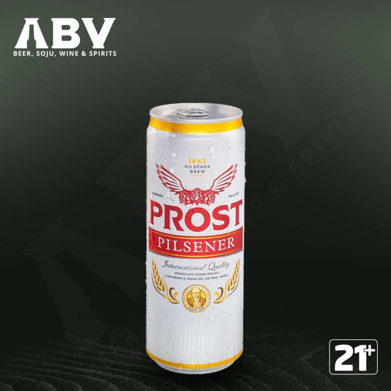 Jual Beer Prost Pilsener Kaleng 320ml di Seller AbvJakarta - Bangka ...