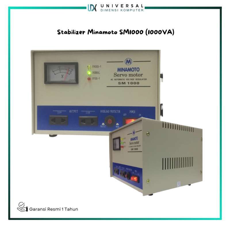 Jual Stabilizer Minamoto Sm1000 (1000va) Di Seller Dimensikomputerofc ...