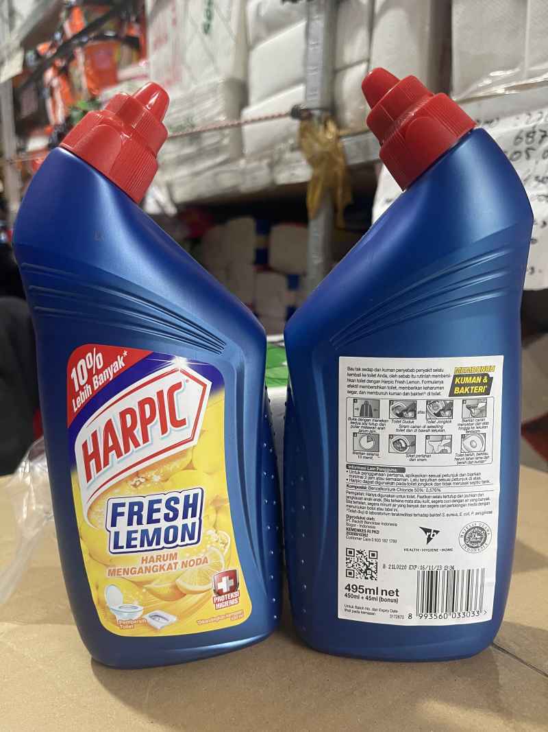 Jual Harpic Fresh Lemon 450ml / 495ml Pembersih Toilet Di Seller Rumah ...