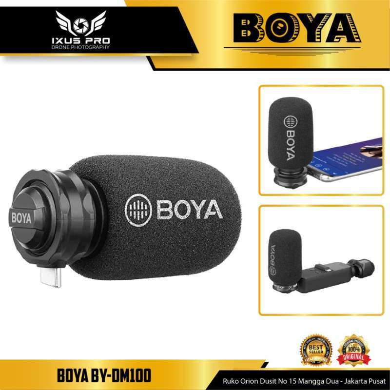 Jual Boya By-dm100 Usb Type-c Stereo Mic Microphone Di Seller Ixuspro ...