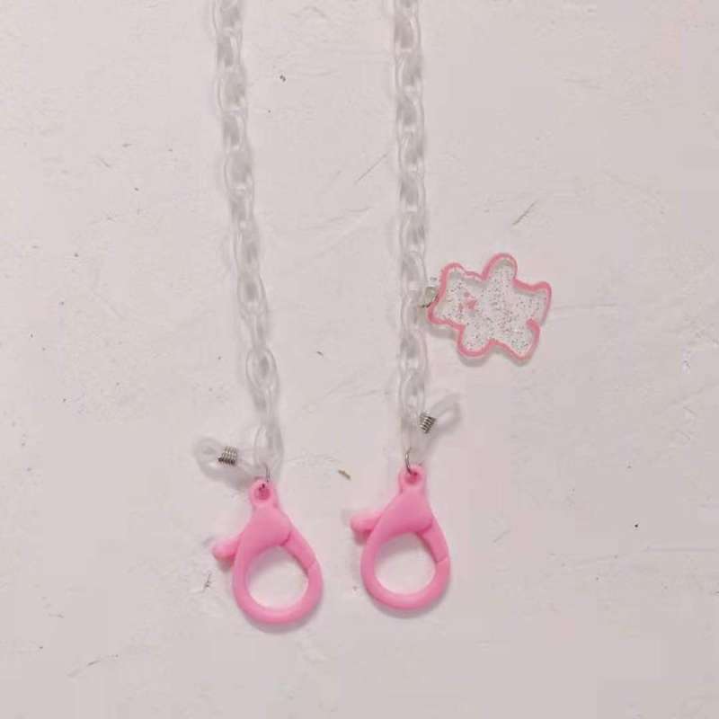 Jual Rantai Kacamata Lanyard Kalung Masker Strap Mask Bening Charm ...