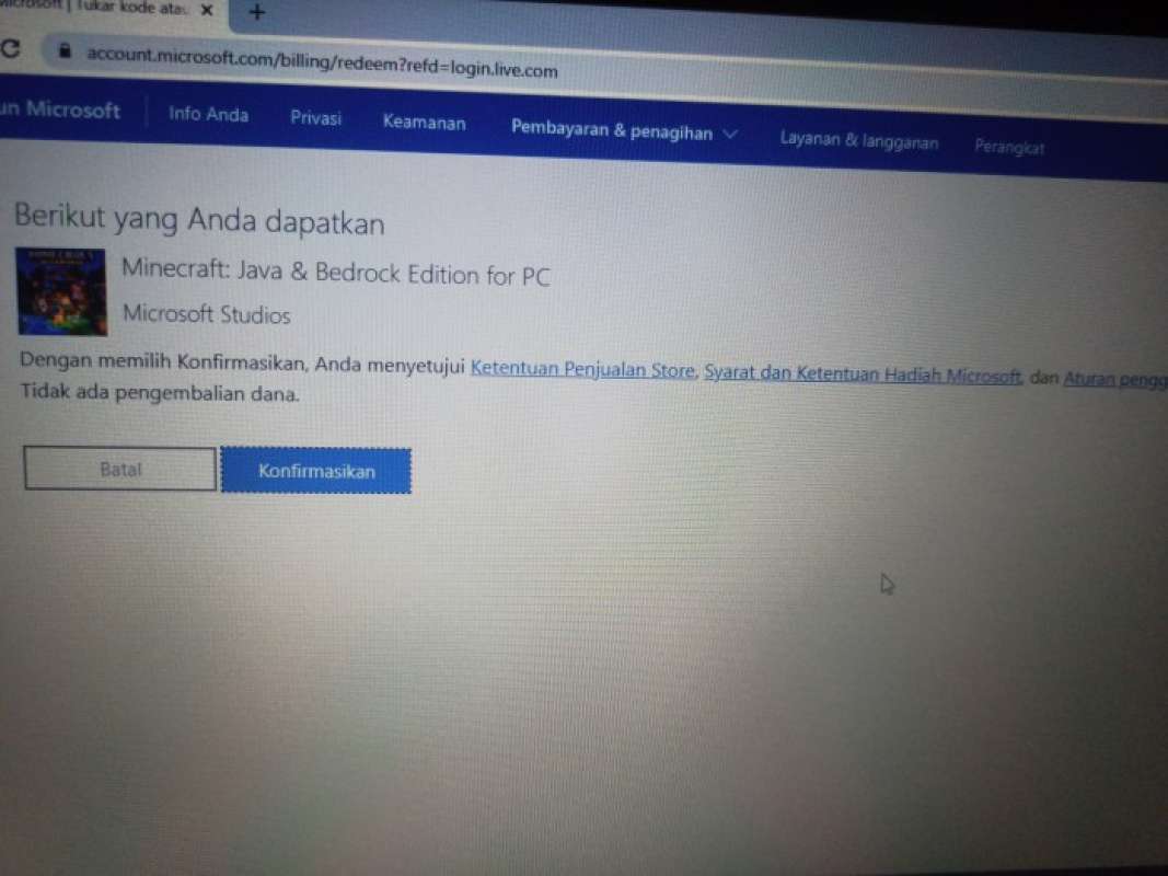 Jual Minecraft Java & Dan Bedrock Edition / Windows 10 Original Game Pc ...