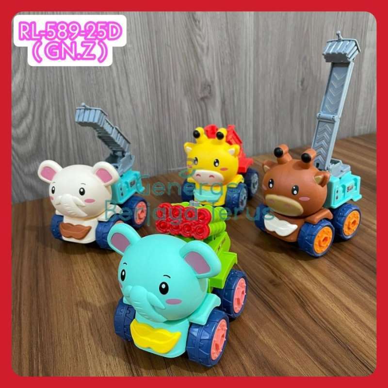 Jual Mainan Anak Mobil Truk Konstruksi Rakit/Mobil Bongkar Pasang ...