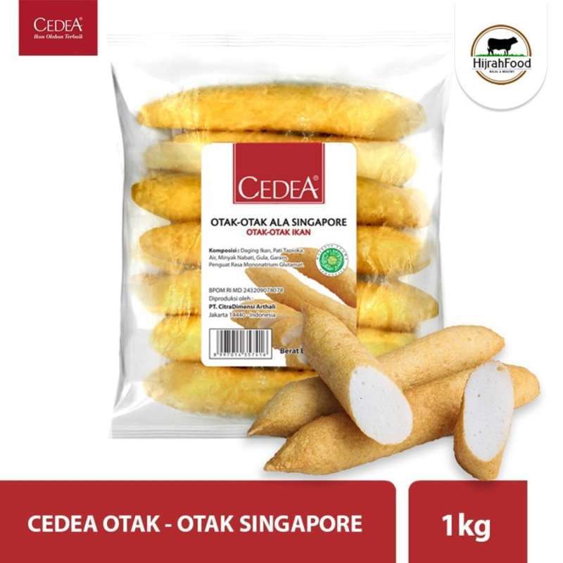 Jual CEDEA Otak-Otak Ikan Singapore | Fish Cake Singapore - 1 kg di ...