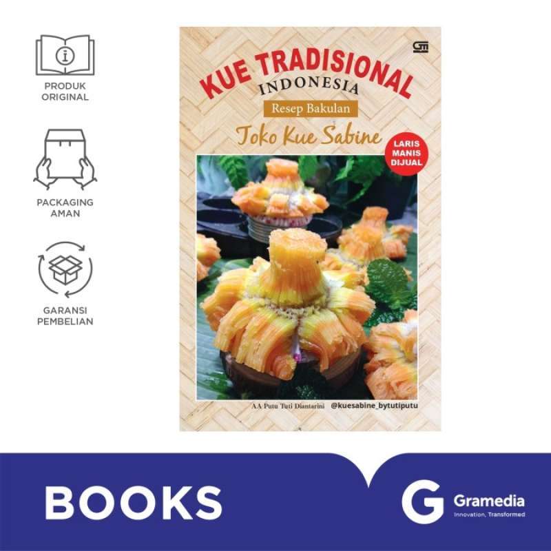 Jual KUE TRADISIONAL INDONESIA RESEP BAKULAN TOKO KUE SABINE di Seller ...