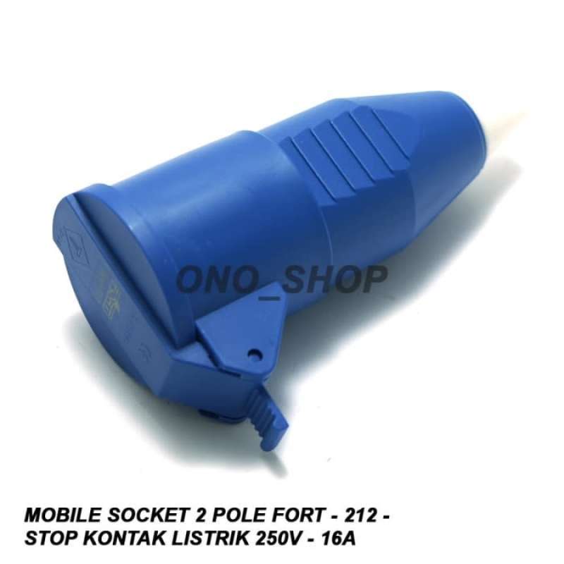 Jual Dijual Mobile Socket 2 Pole Fort - 212 - Stop Kontak Listrik 250v ...