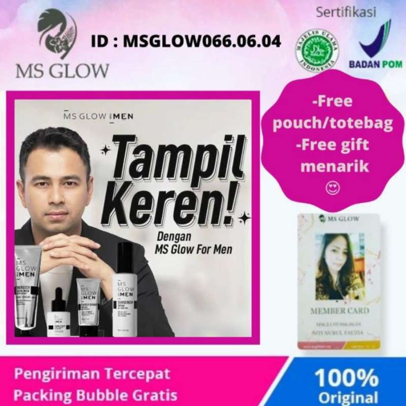 Jual Ms Glow For Men Di Seller Ms Glow Bogor Skincare - Bantarjati, Kota Bogor | Blibli