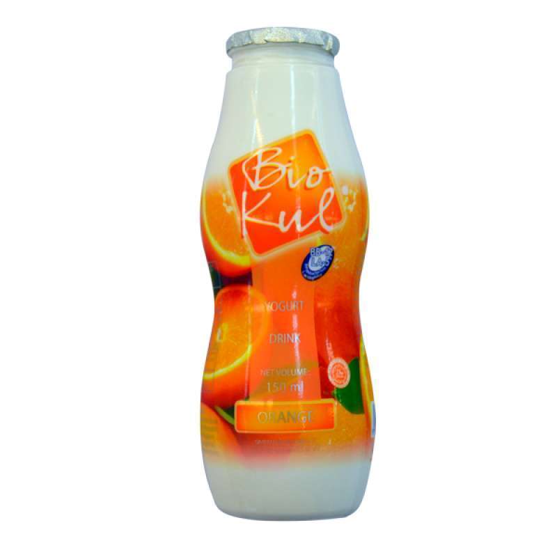 Jual BIOKUL YOGURT DRINK ORANGE 150 ML di Seller FRESTIVE SUPERMARKET ...