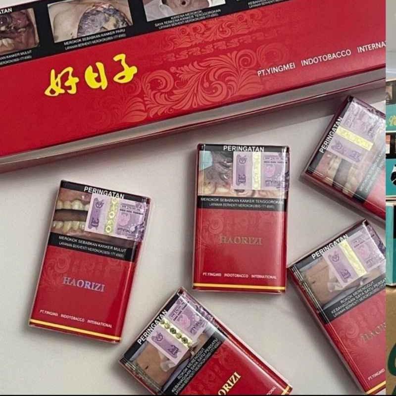 Jual Rokok Haorizi Original & Pita Cukai Resmi Rasa Rokok Import China ...