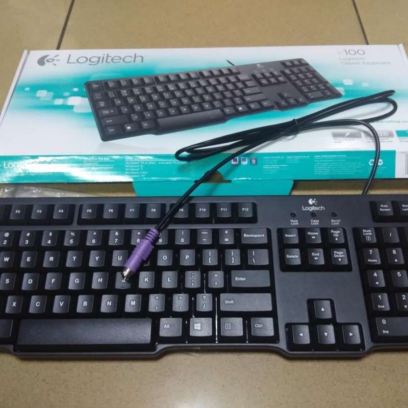 Jual Logitech K100 Keyboard PS2 di Seller Mantap Baru - Mantap Baru | Blibli