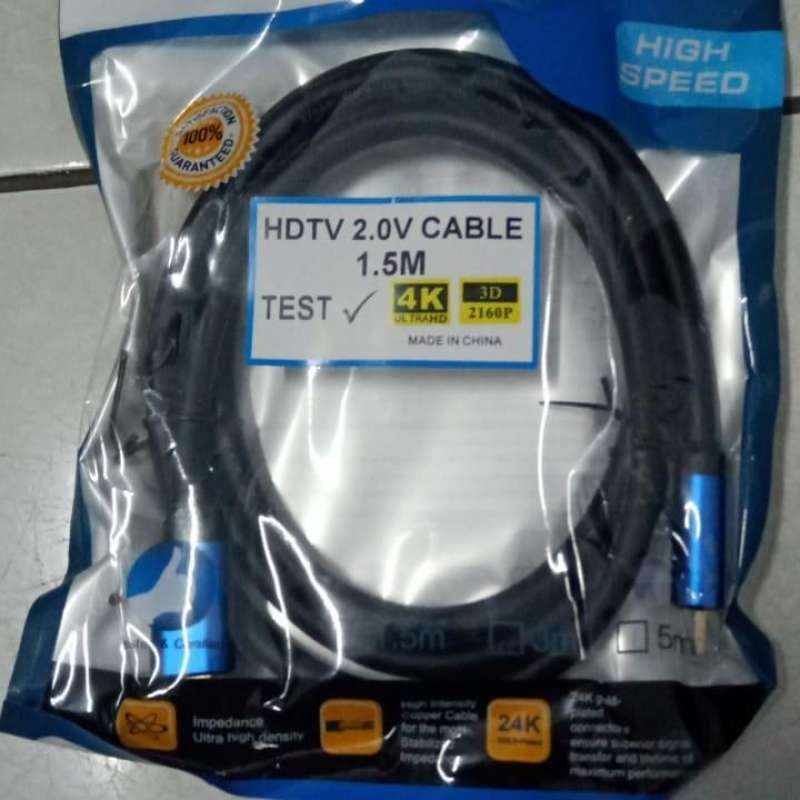 Jual M-TECH Kabel HDMI 1.5Meter 4K ULTRA HD Premium V2.0 - M-TECH di ...