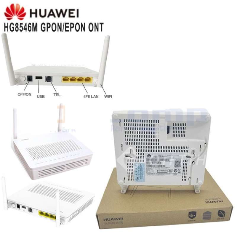 Promo Huawei HG8546M Gpon/Epon ONT Wireless NEW|ONU XPON HG8546M Huawei BARU Diskon 11% di ...