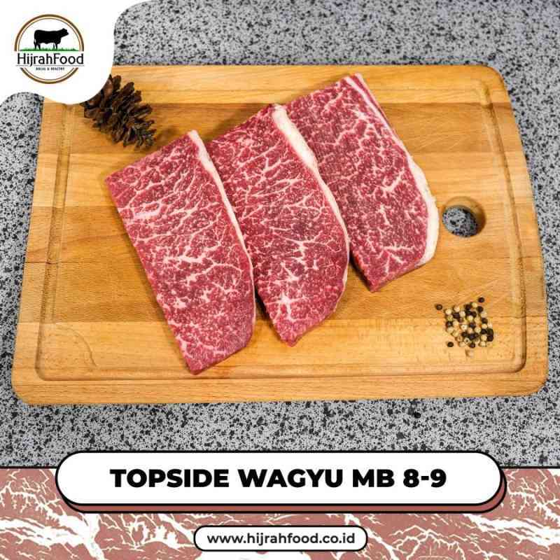 Jual Topside Beef Wagyu Steak MB 8-9 AUS | Daging Sapi Wagyu Secondary ...
