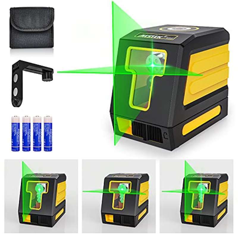 Promo Laser Level Green Line Level Self Leveling MESTEK 98ft Alignment ...