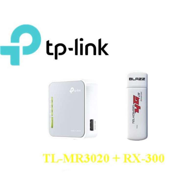 Jual TP-Link TL-MR3020 Wireless n Router + RX-300 Blazz di Seller M.N ...