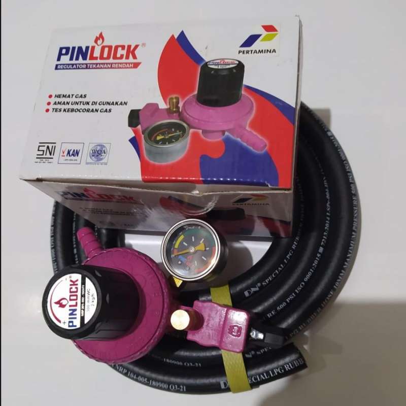 Jual Regulator Pertamina Kopana Aman Nyaman P 888 Selang gas LPG 500 PSI di Seller lokananta ...