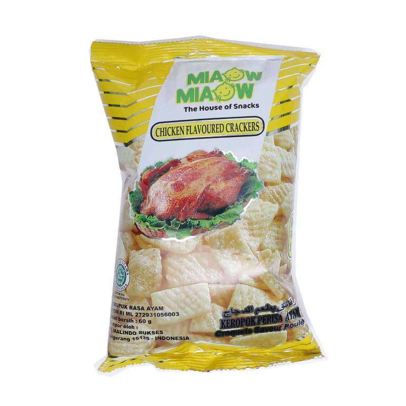 Jual MIAOW MIAOW CHICKEN CRACKERS 60 GR di Seller FRESTIVE SUPERMARKET ...