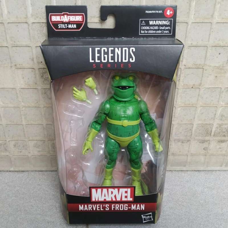 Jual HASBRO MARVEL LEGENDS FROGMAN FROG-MAN SPIDER-MAN TANPA BAF STILT ...