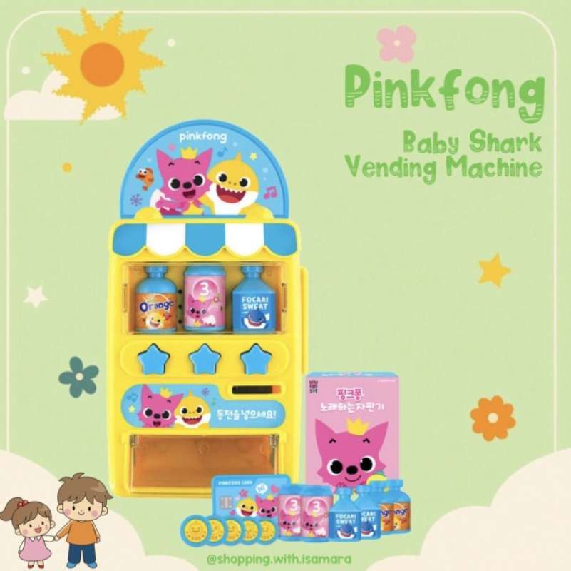 Jual Pinkfong Baby Shark Vending Machine di Seller Ericlaire Store ...