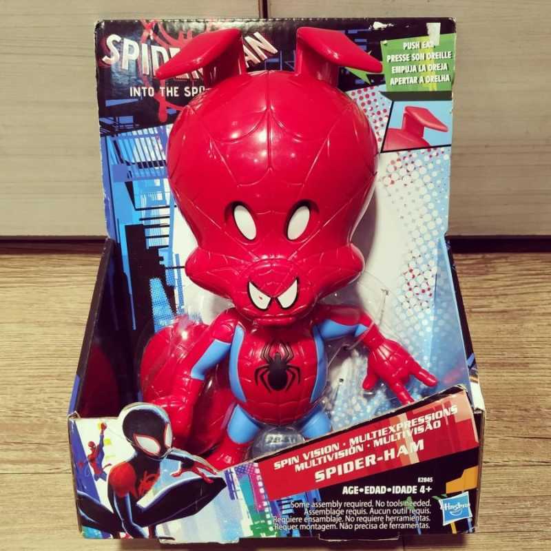 Jual HASBRO SPIN VISION SPIDER-HAM SPIDERHAM SPIDERMAN INTO SPIDERVERSE ...