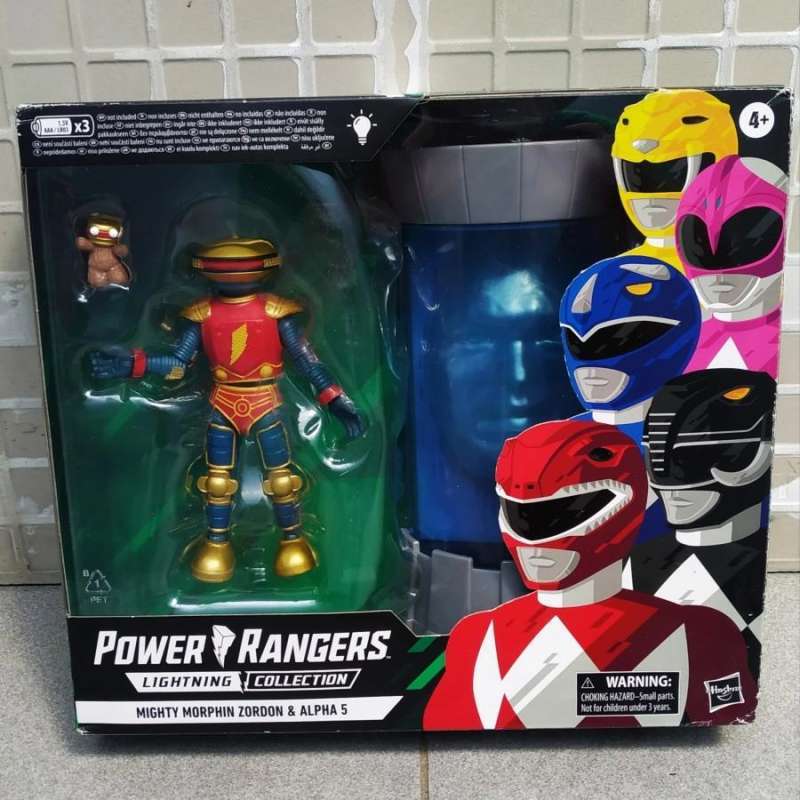 Jual HASBRO POWER RANGERS MMPR ALPHA 5 FIVE & ZORDON LIGHTNING ...