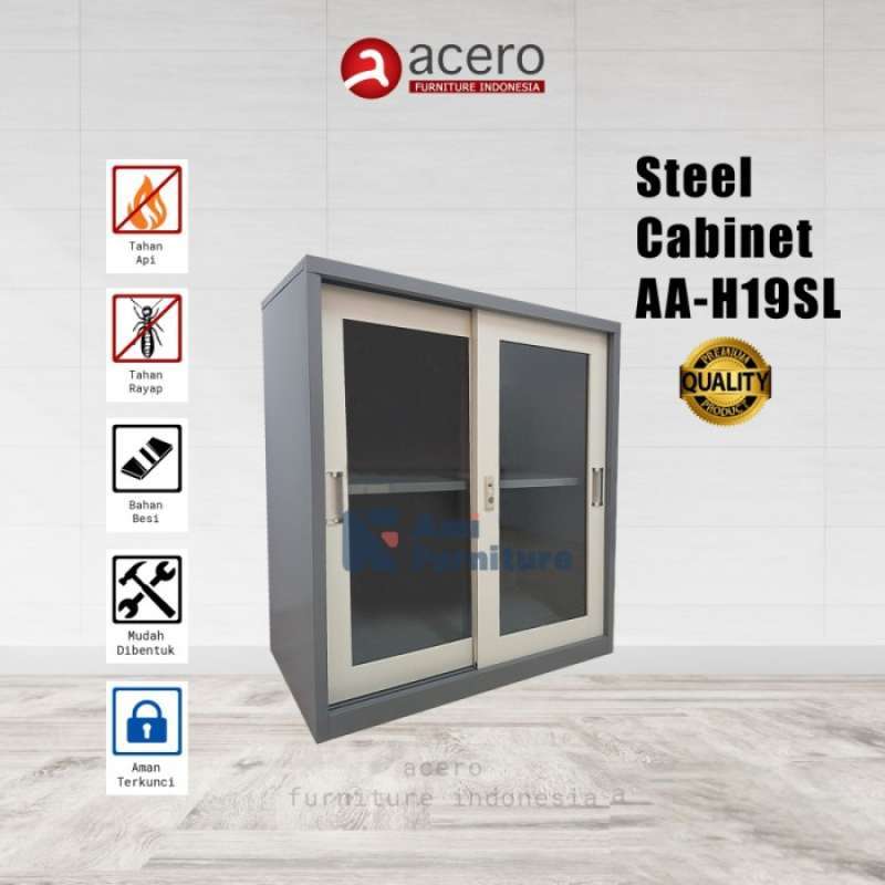 Jual Lemari Arsip Kecil Lemari Besi Kantor Drawer Besi Murah Aa H19sl ...