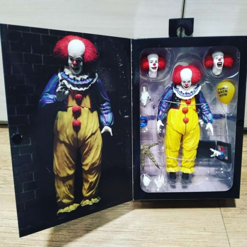 Jual NECA ULTIMATE PENNYWISE IT 1990 THE MOVIE VERSION 2 STEPHEN KING ...