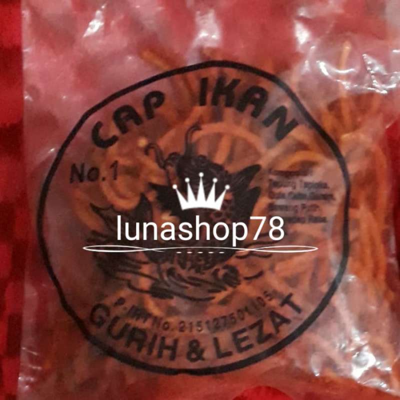 Jual Kerupuk mie mi lidi cap Ikan gurih & lezat 100g di Seller ...